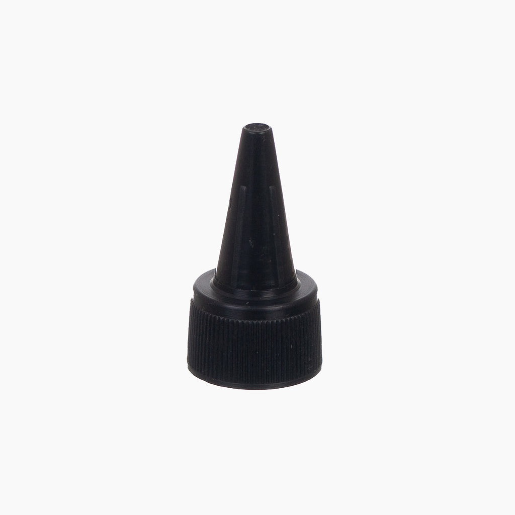 Spout cap ribbed 24mm- black – Wayserve